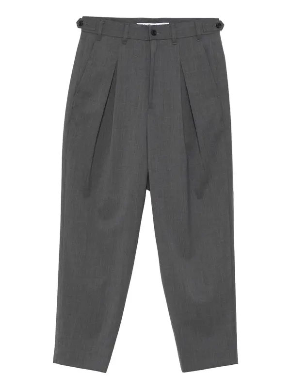 WHITE MOUNTAINEERING Two-tuck Wide Trousers - Grey