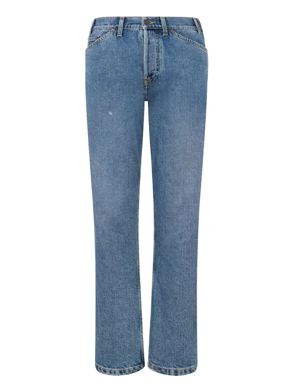 Moschino Patch Jeans - Blue