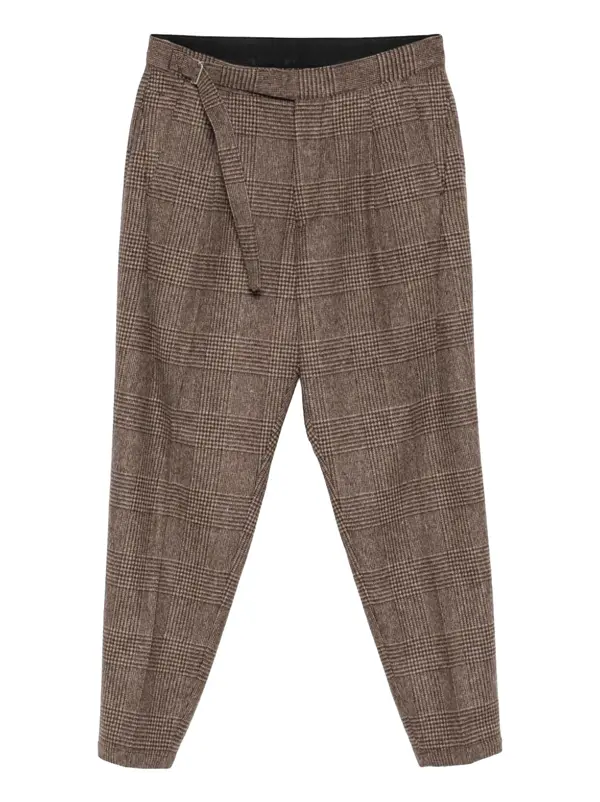 WHITE MOUNTAINEERING Glen Trousers - Brown