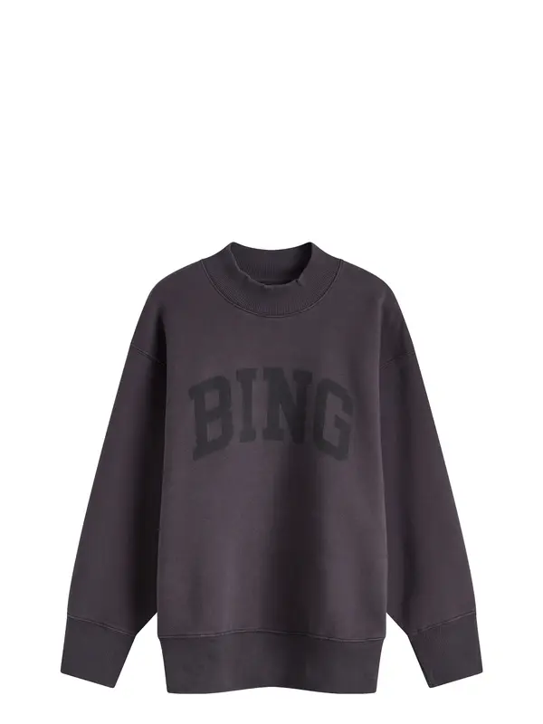 ANINE BING Bradie Sweatshirt - Washed Black