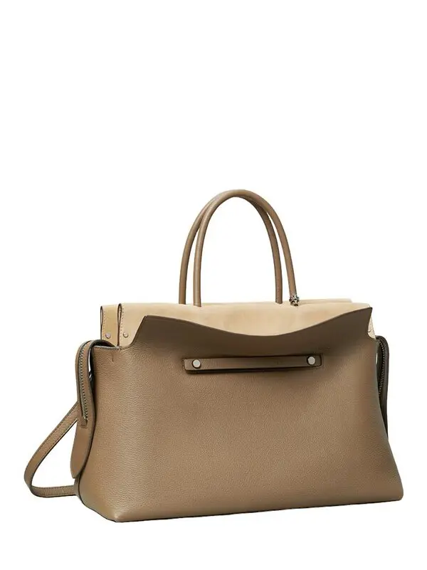 Tory Burch Large Mercer Satchel - Wild Mushroom