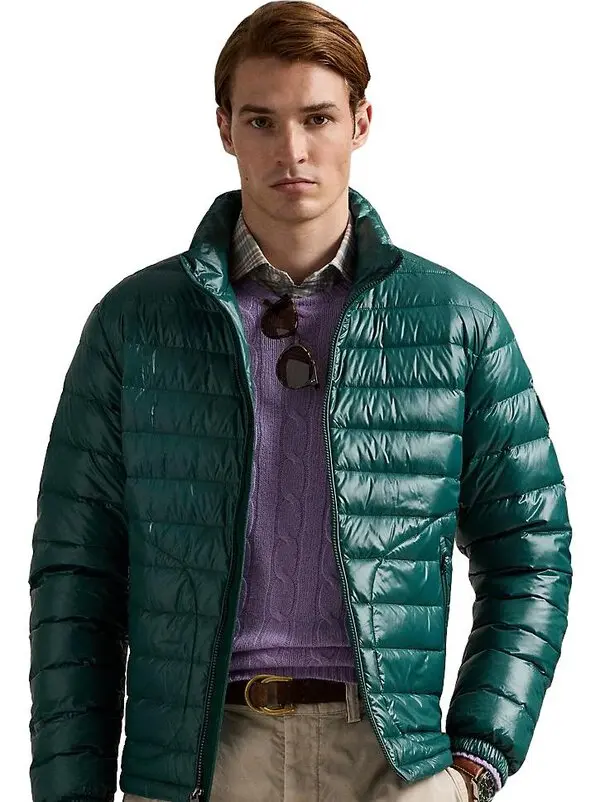 Ralph Lauren Glossed Down Jacket - Hunter Green Glossy