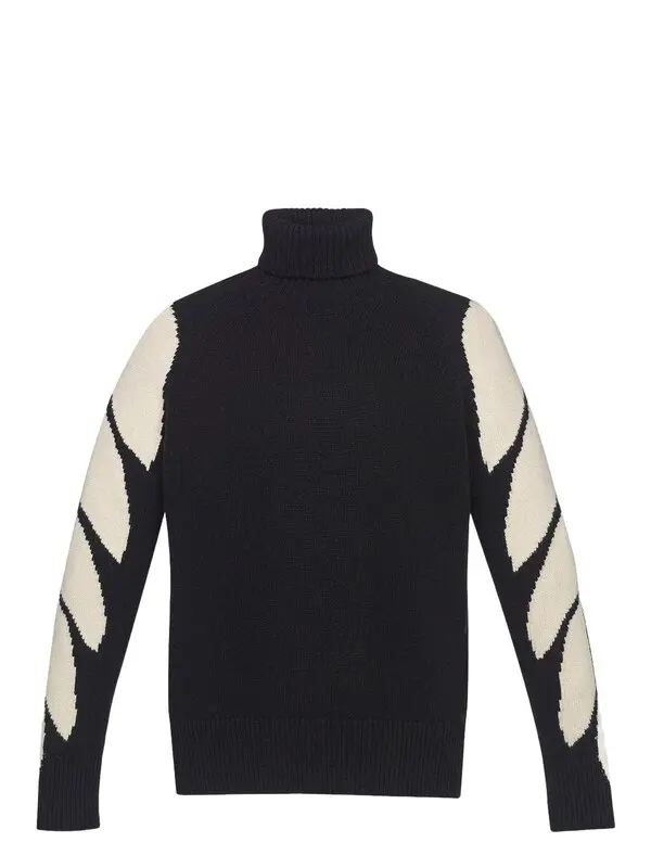 Mcm Turtleneck Wool-cashmere Sweater - Laurel