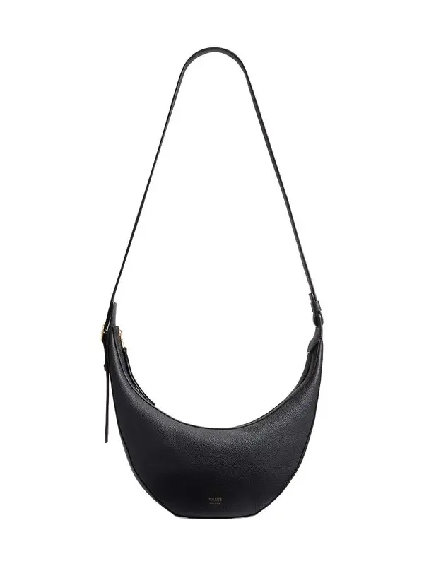 Khaite Augustina Suede Hobo Bag - Black