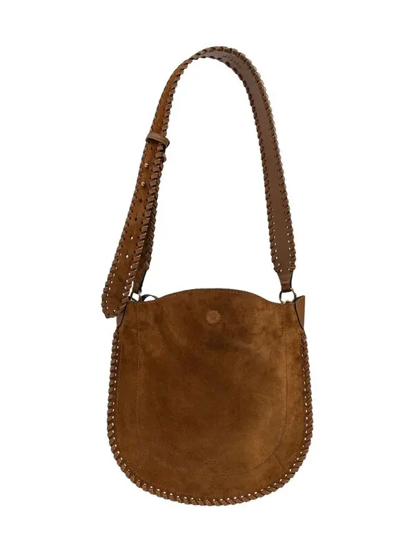 Isabel Marant Oskan Soft Shoulder Bag - Brown