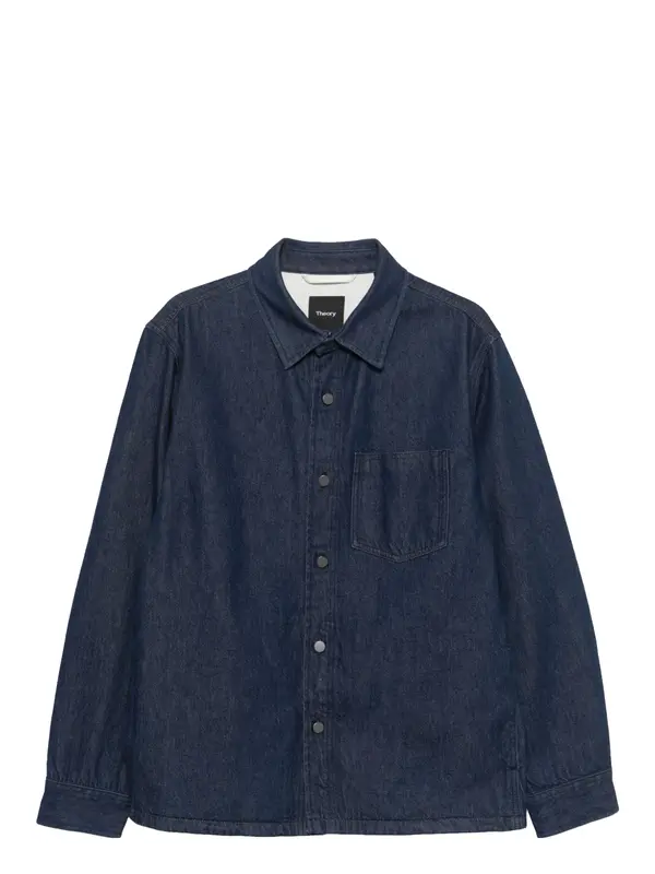 Theory Denim Overshirt - Blue