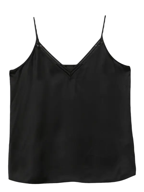 BOSS Lace-detail Camisole - Black