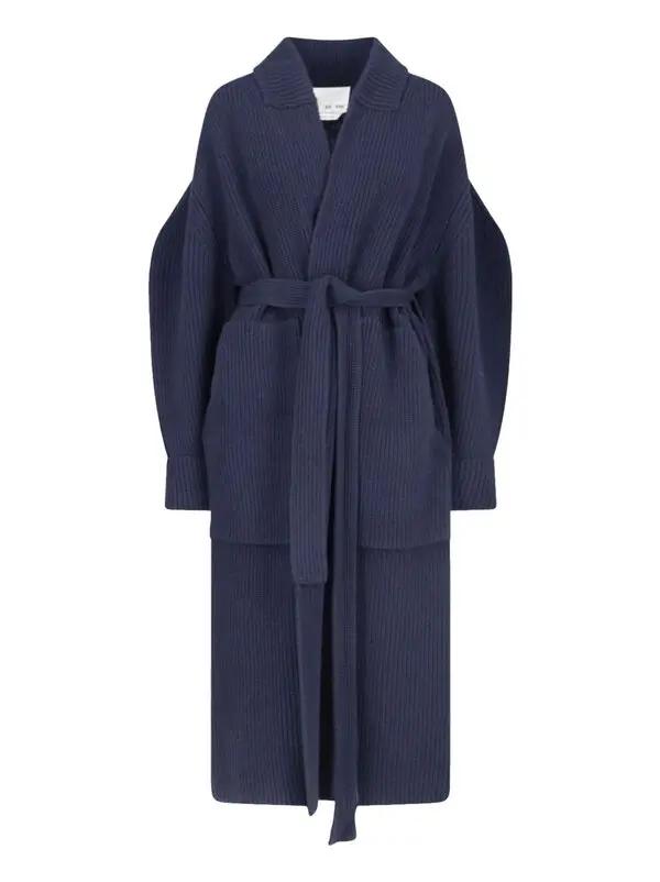 SA SU PHI Sara Double-breasted Coat - Blue
