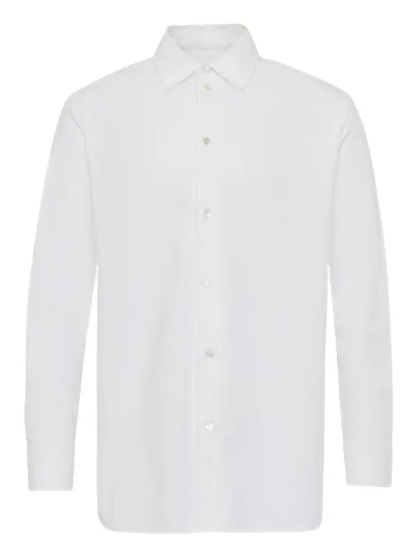 JW Anderson Cotton Oxford Shirt - White
