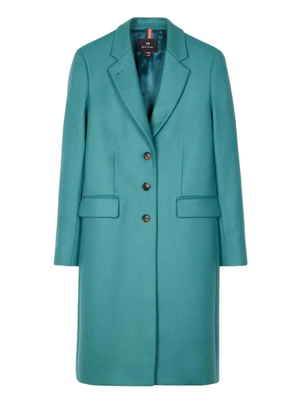 Paul Smith Epsom Coat - Blue