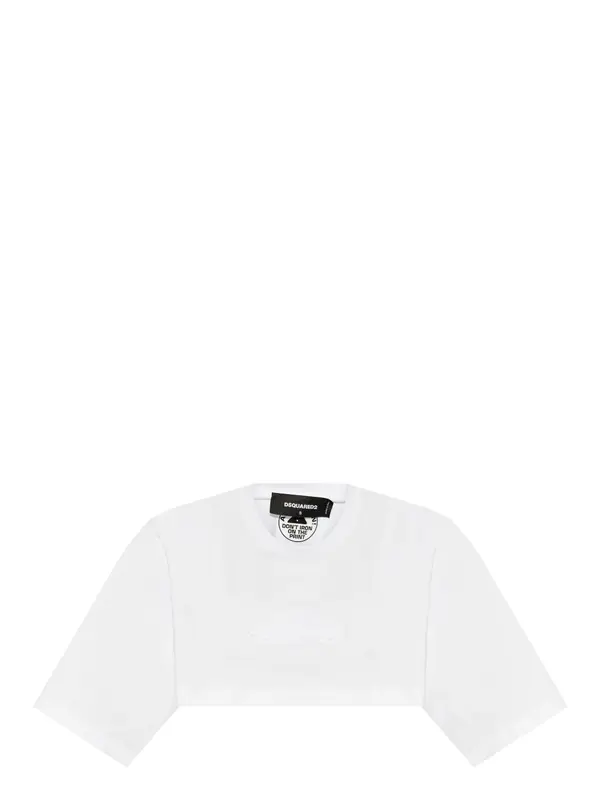 Dsquared2 Logo-embossed T-shirt - White