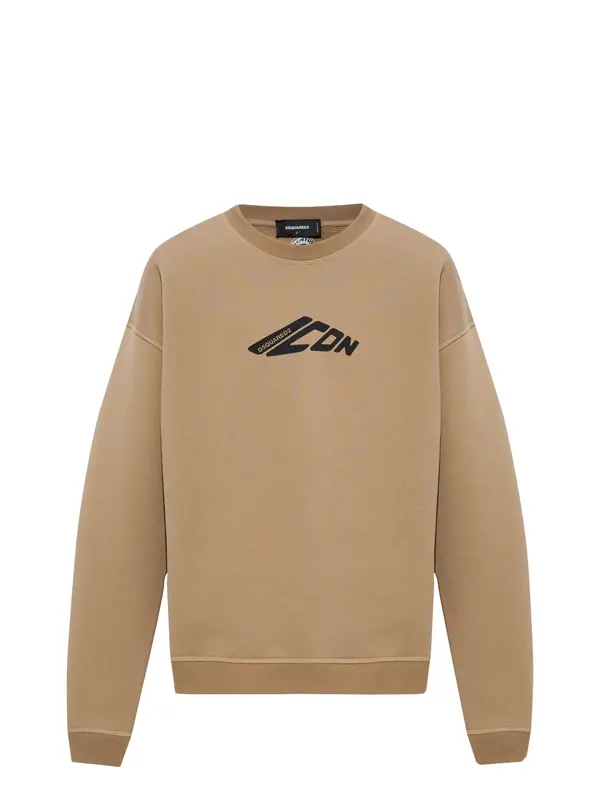 Dsquared2 Logo-print Sweatshirt - Neutrals