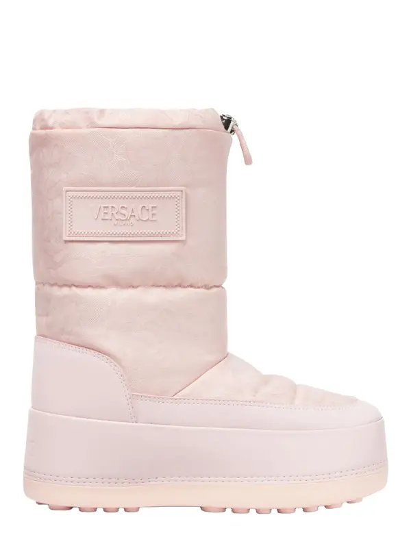 Versace Barocco Milano Boots - Pink