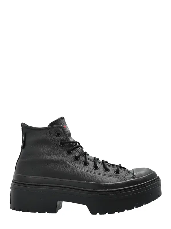 CONVERSE Lugged Heel Platform Sneakers - Black