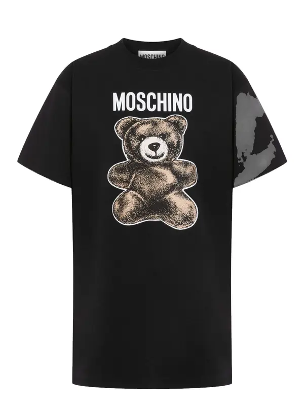 Moschino Teddy Bear-print T-shirt - Black