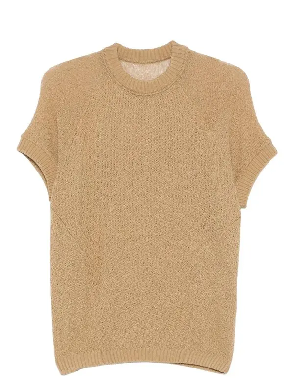 ISA BOULDER Paper T-shirt - Neutrals