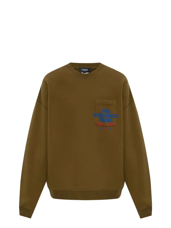 Dsquared2 Logo-print Sweatshirt - Green