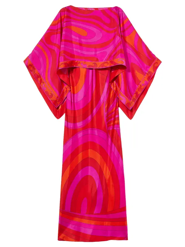 Emilio Pucci Printed Maxi Dress - Pink