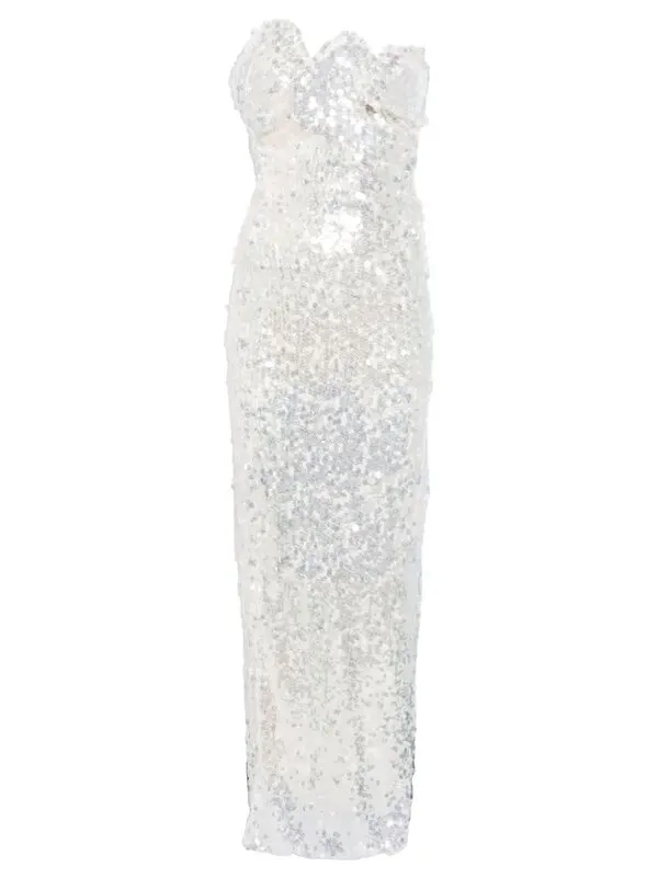 Christopher Esber Opaline Maxi Dress - White