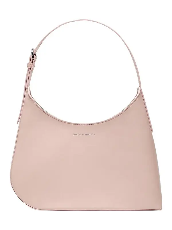 WANT Les Essentiels Arch Smooth Leather Shoulder Bag - Blush