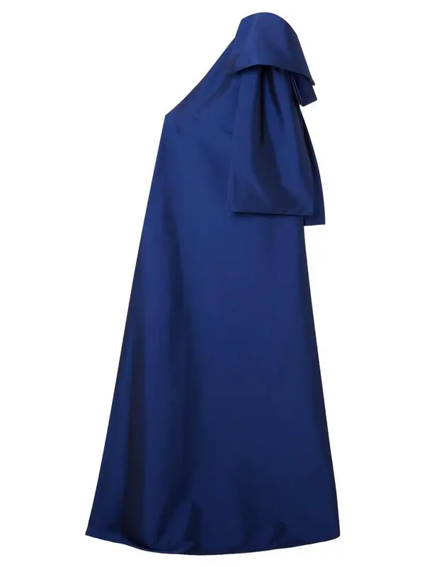 Bernadette Winnie One-shoulder Taffeta Gown - Blue
