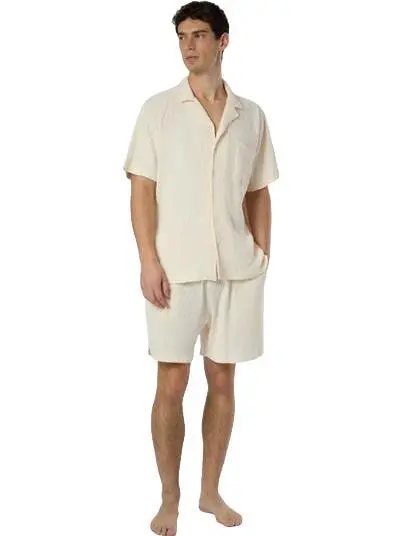 Onia Macro Waffle Pull-on Short 6 - Salt