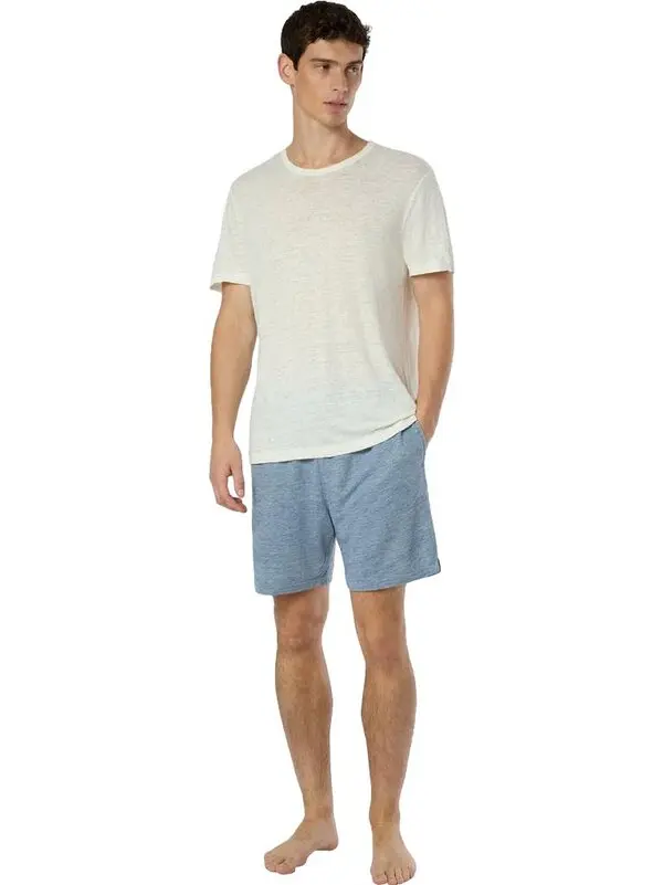 Onia Terry Linen Short - Light Blue