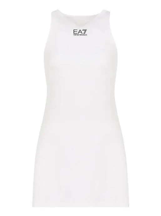 EA7 Tennis Pro Dress - White