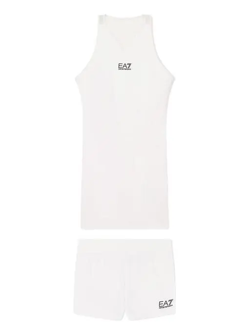 EA7 Tennis Pro Dress - White