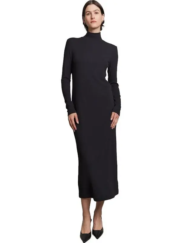 Velvet By Graham & Spencer Agoura Midi Dress - Black