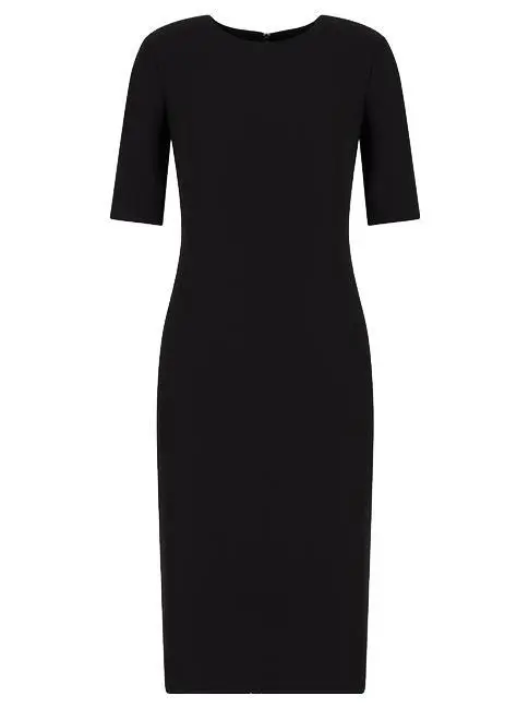 Giorgio Armani Silk Tube Dress - Black