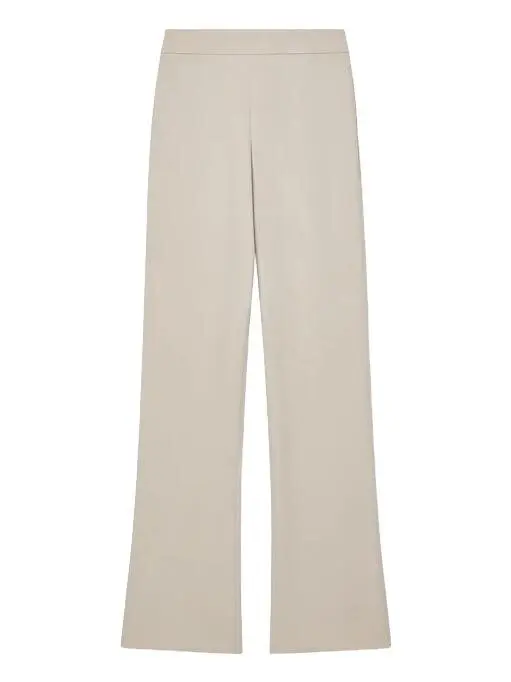 Giorgio Armani Wide-leg Silk Trousers - White