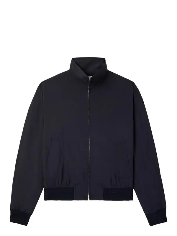 Bottega Veneta Wool Bomber Jacket - Blue