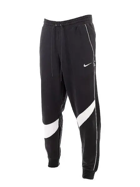 Nike Swoosh Fleece Sweatpants - Black