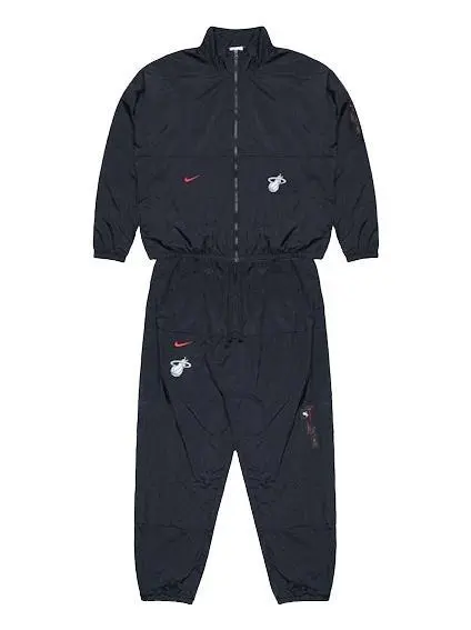 Nike Nba Miami Heat 23/24 Courtside Tracksuit - Black