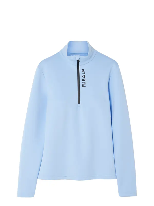 Fusalp Orion Stretch-jersey Turtleneck Base Layer - Blue