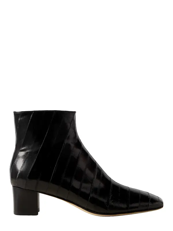 Legres 83 Eel Ankle Boots - Black