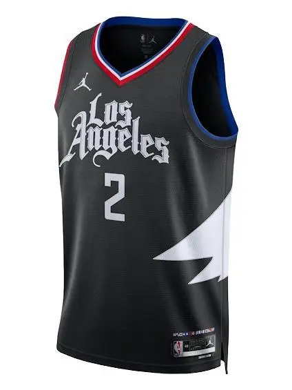 Nike La Clippers Kawhi Leonard Dri-fit Jersey - Black