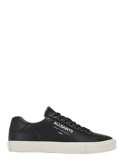 ALLSAINTS Underground Leather Low Top - Black