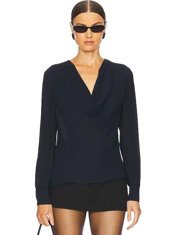 L'academie Panna Blouse - Black