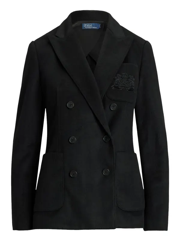 Polo Ralph Lauren Double-breasted Blazer - Black