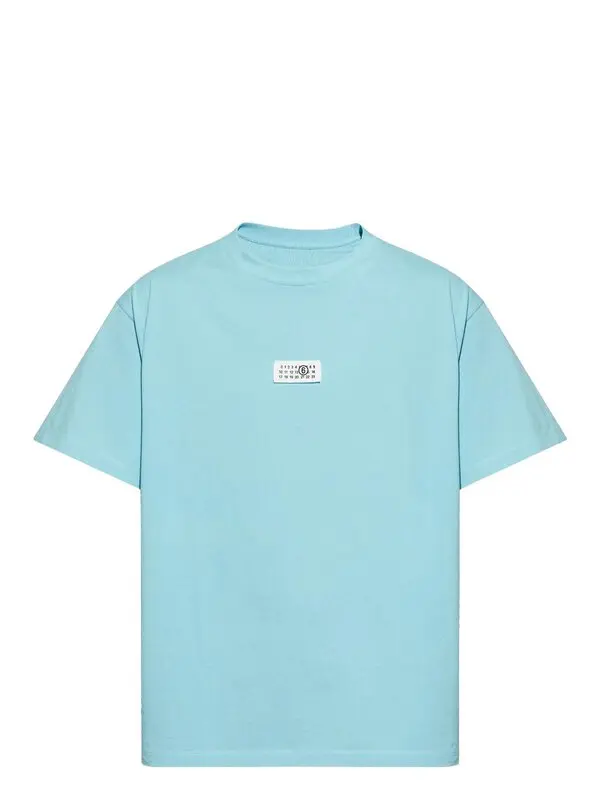 MAISON MARGIELA Numbers-motif T-shirt - Blue