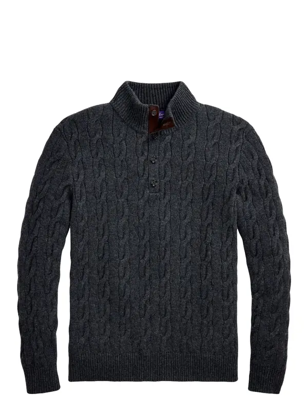 Ralph Lauren Cable-knit Sweater - Grey