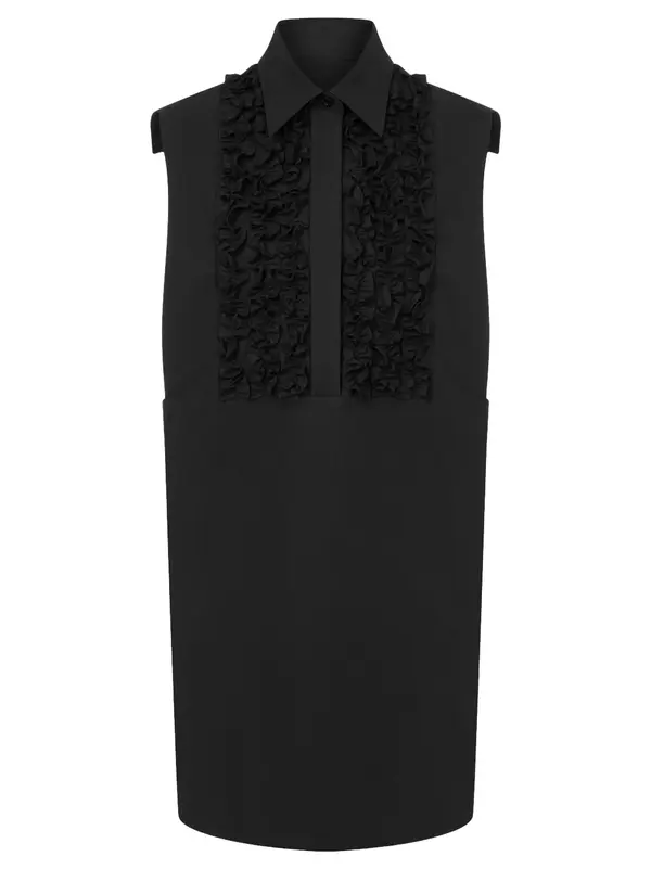 Moschino Open-back Mini Dress - Black