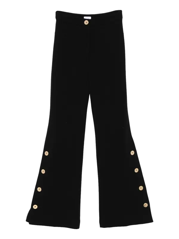 Patou Flared Trousers - Black