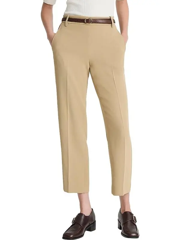 Vince Mid-rise Tapered Trousers - Cobble Stone