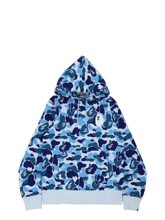 BAPE Big Abc Camo Ape Head Hoodie - Blue