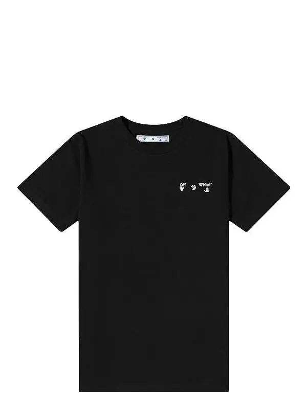 Off-White Logo Slim Short Sleeve T-shirt - Black