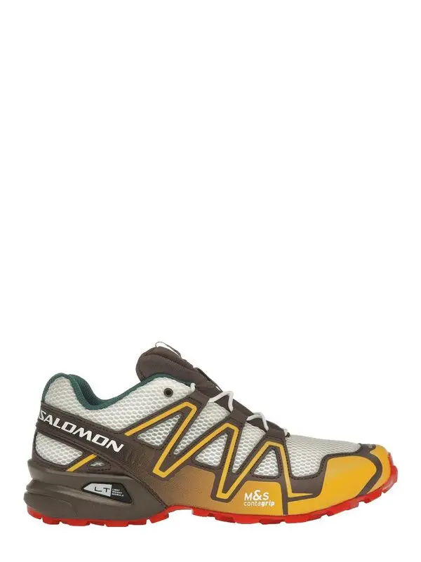 SALOMON Speedcross 3 Vandythepink Burger Sneakers - Vanilla Ice/shopping Bag/posy Green
