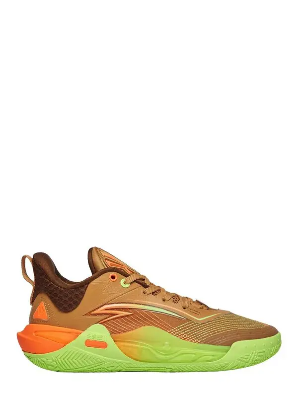 ANTA Kai 1 Speed Sneakers - Tan/volt/orange